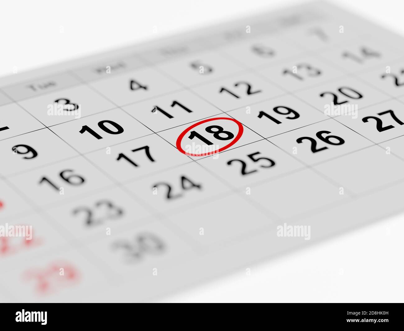 Work calendar hi-res stock photography and images - Alamy