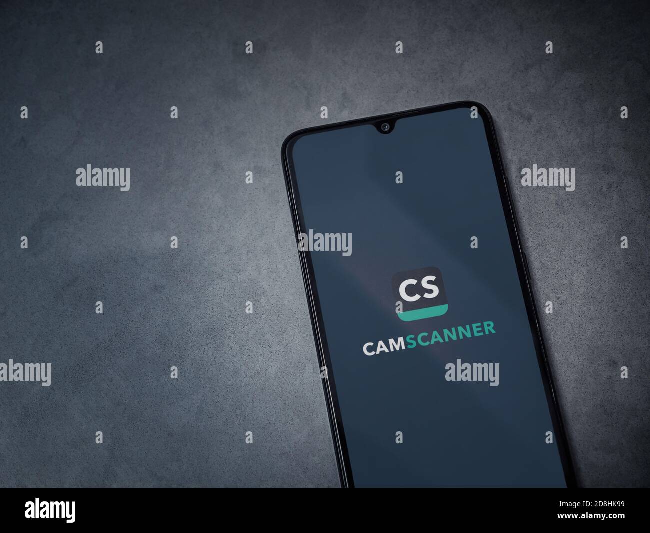 Lod, Israel - July 8, 2020: CamScanner app launch screen with logo on ...
