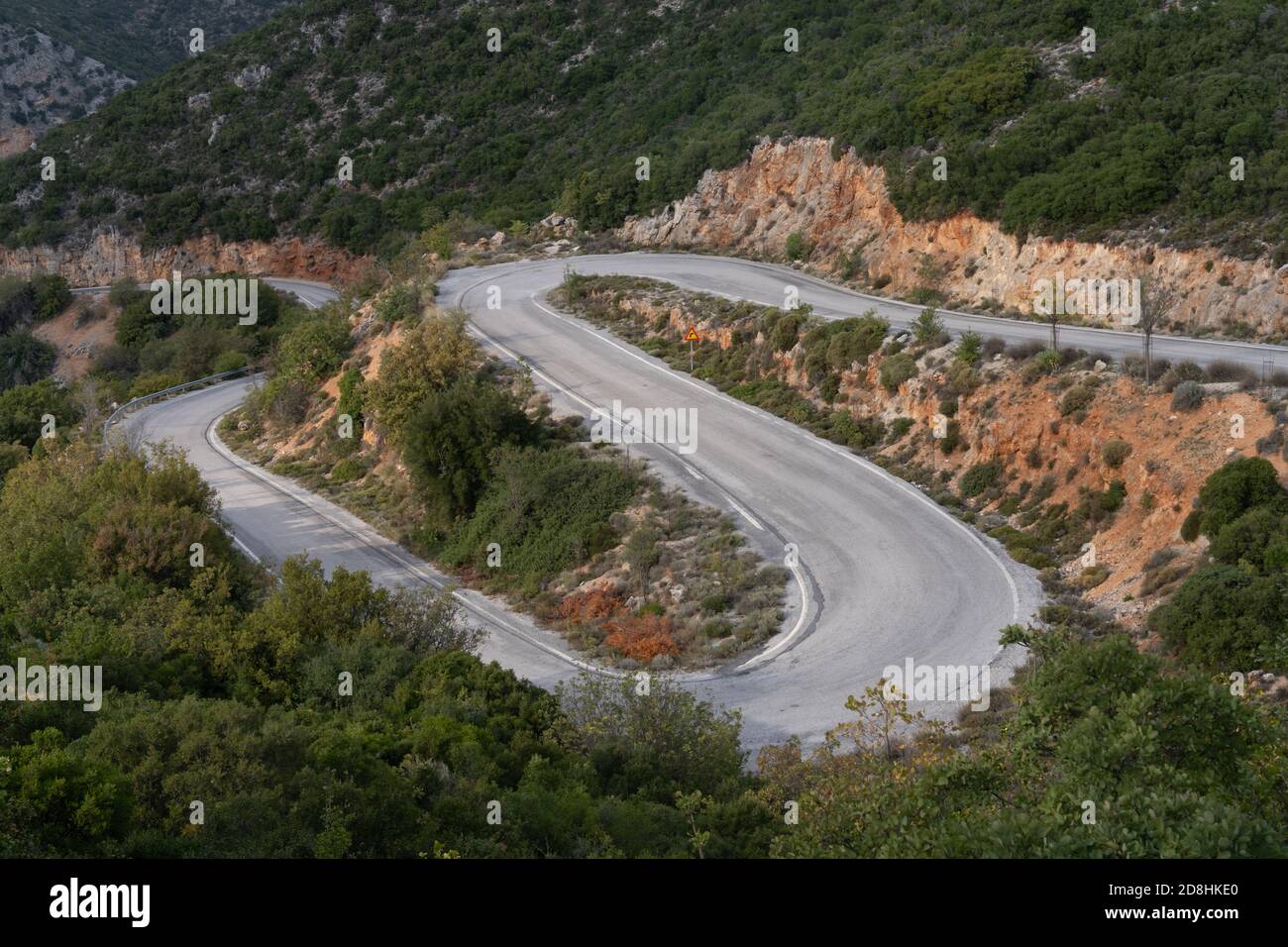 Backroads curve hi-res stock photography and images - Alamy