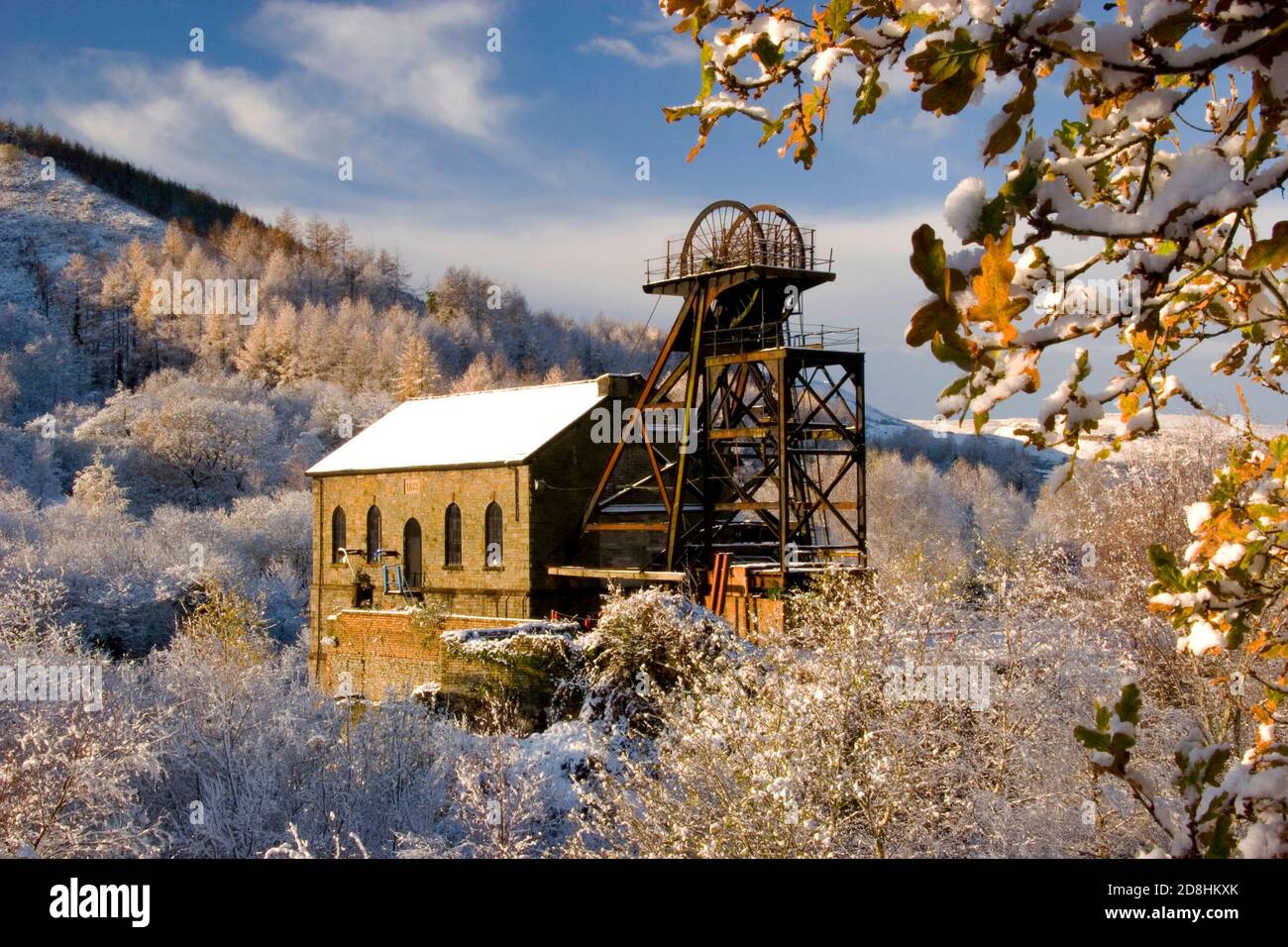 Y Hetty, Pit Head, Engine House, Pontypridd, South Wales, UK Stock ...