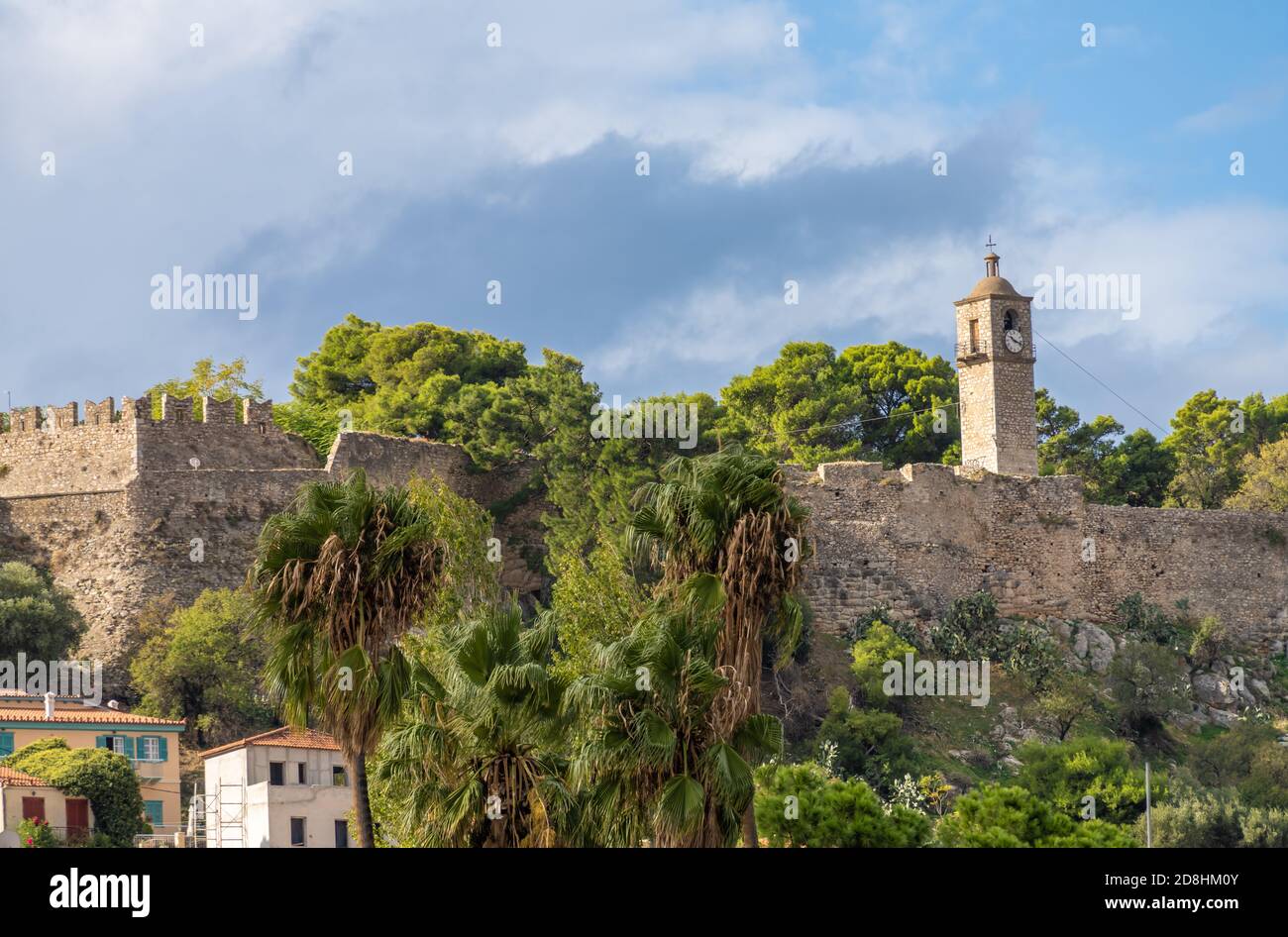 Nafplio a pretty seaport town in the Peloponnese, Greece It was the ...