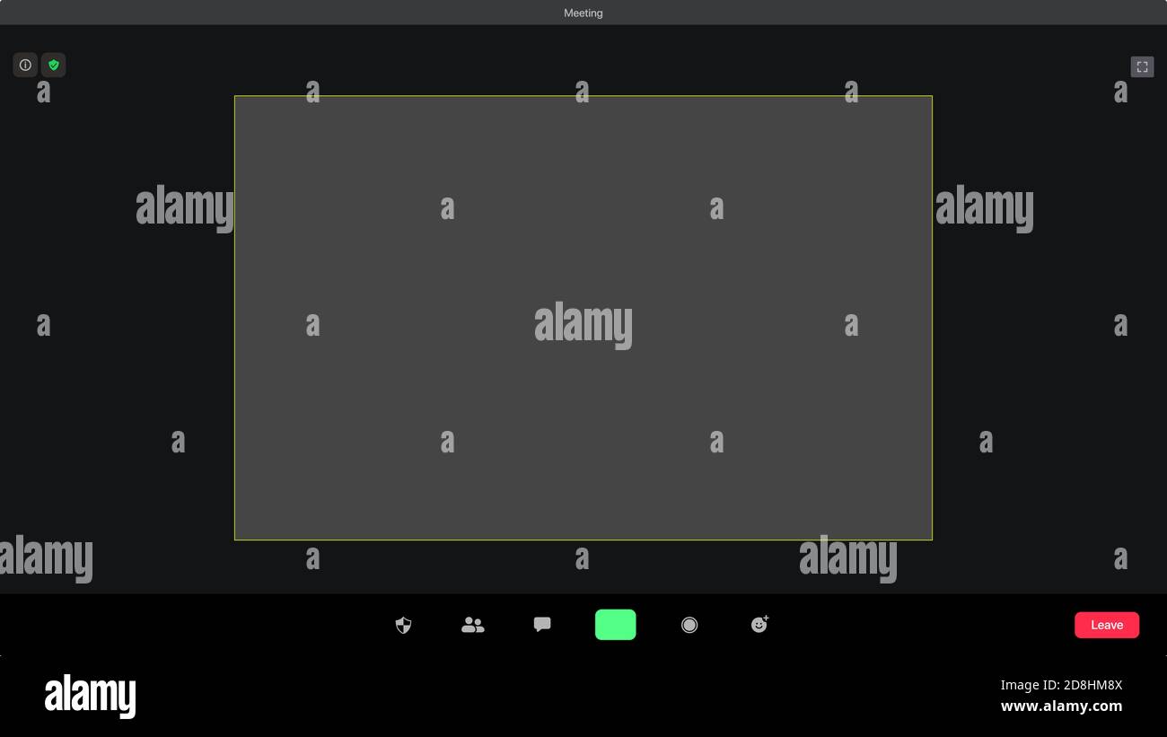 Google meet desktop Stock Vector Images - Alamy