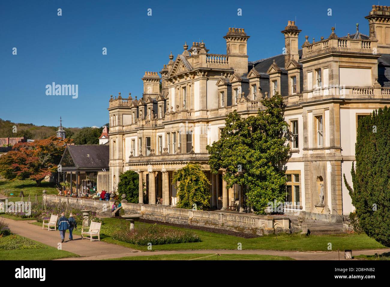 Stately home welsh architecture hi-res stock photography and images - Alamy