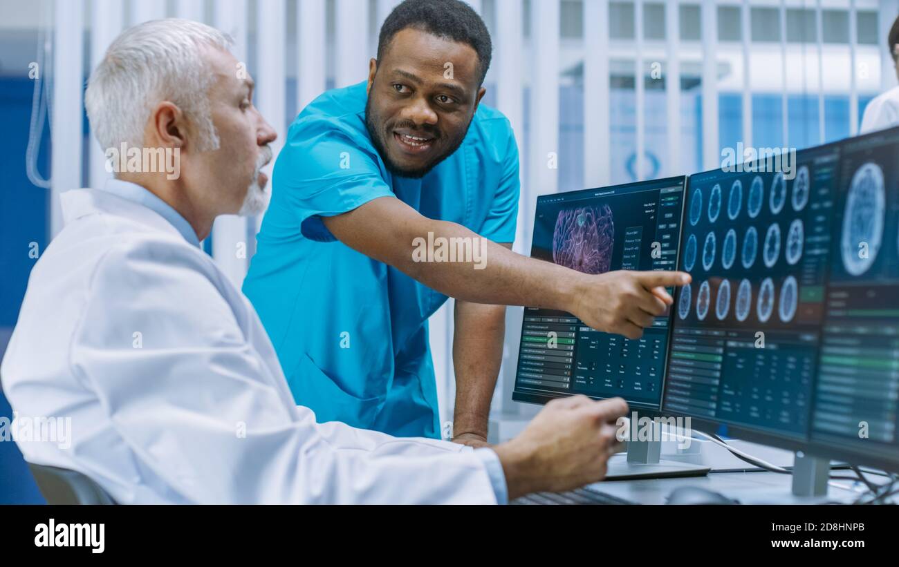 Mri brain scan hi-res stock photography and images - Alamy