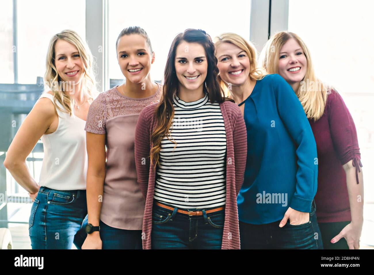Multicultural friend hug hi-res stock photography and images - Alamy