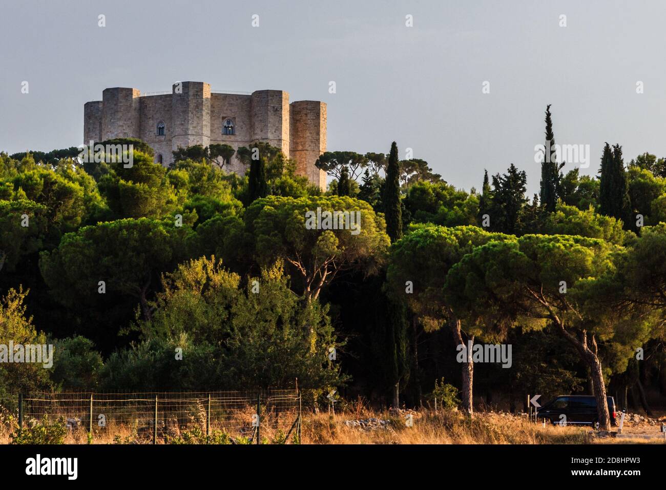 Castel del Monte is a 13th-century citadel and castle situated on a ...