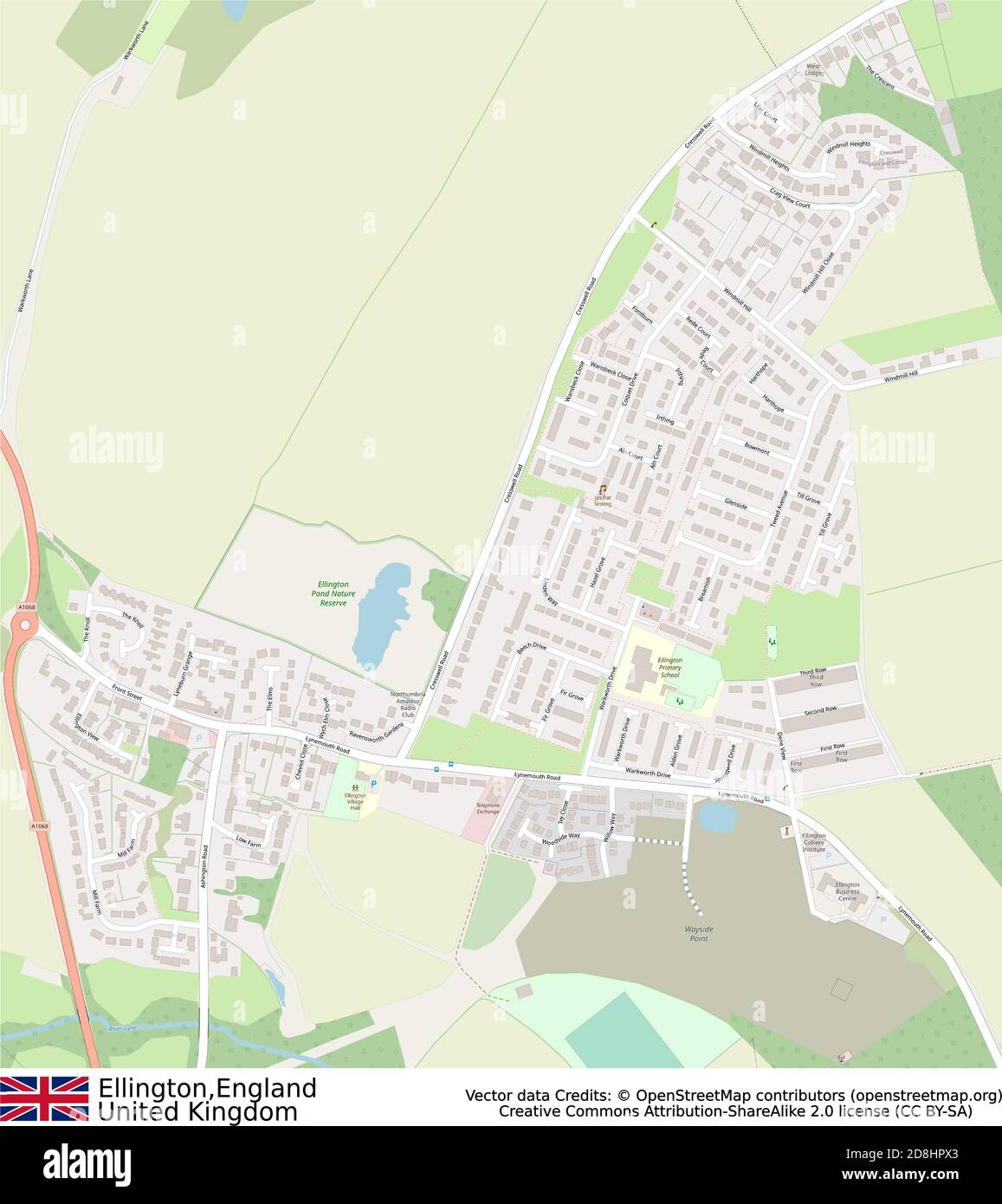 Ellington Map High Resolution Stock Photography and Images - Alamy