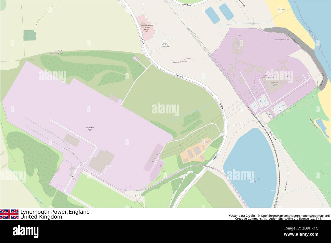 Newton Aycliffe Map High Resolution Stock Photography and Images - Alamy