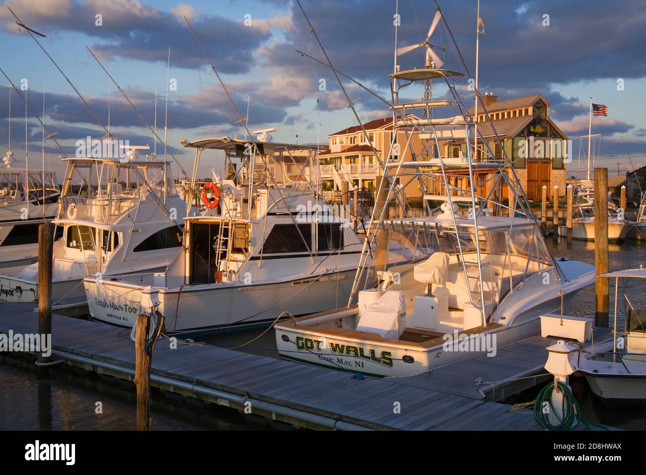 Cape may harbor marina hi-res stock photography and images - Alamy