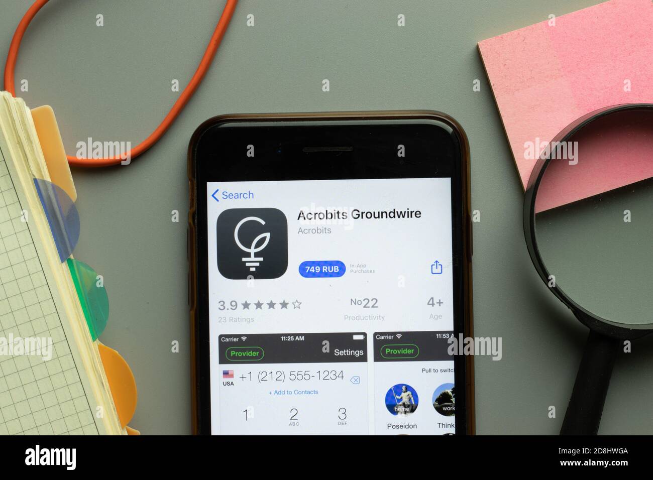 Acrobits groundwire hi-res stock photography and images - Alamy