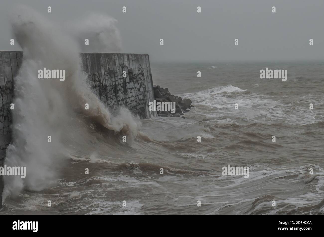 Wind whipped sea hi-res stock photography and images - Alamy