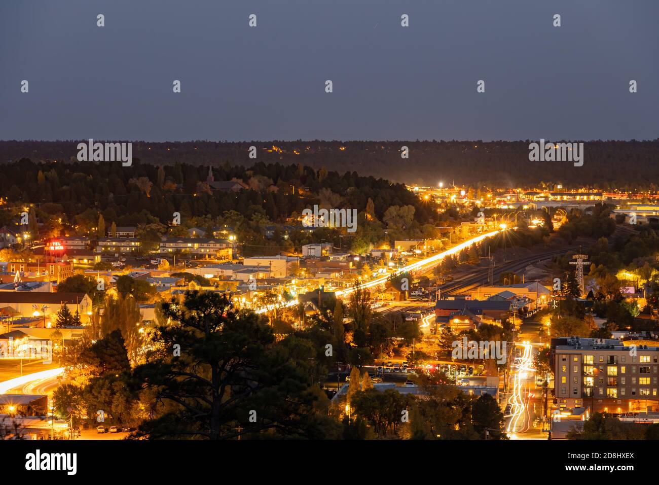 Flagstaff city overlook hi-res stock photography and images - Alamy