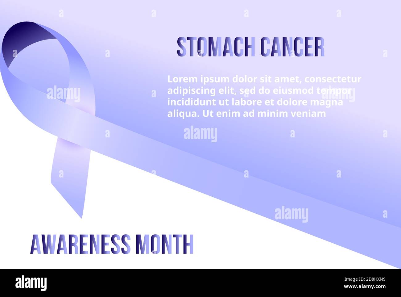 Stomach Cancer Awareness Month Concept Vector Event Is Celebrated In