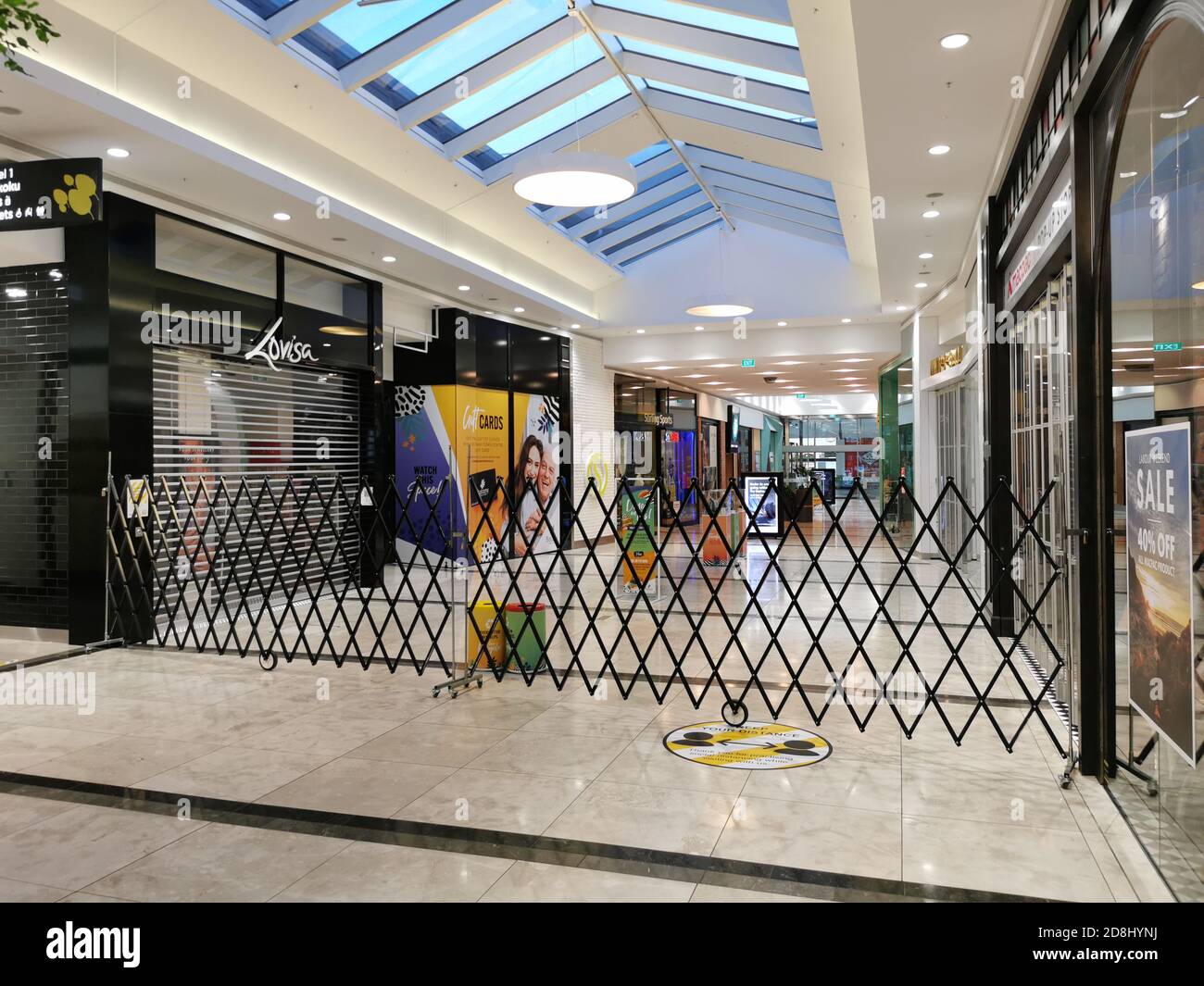 AUCKLAND, NEW ZEALAND - Oct 26, 2020: Section of interior of Botany ...