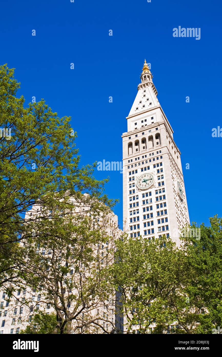 Metropolitan Life Tower, Madison Square, Midtown Manhattan, New York ...