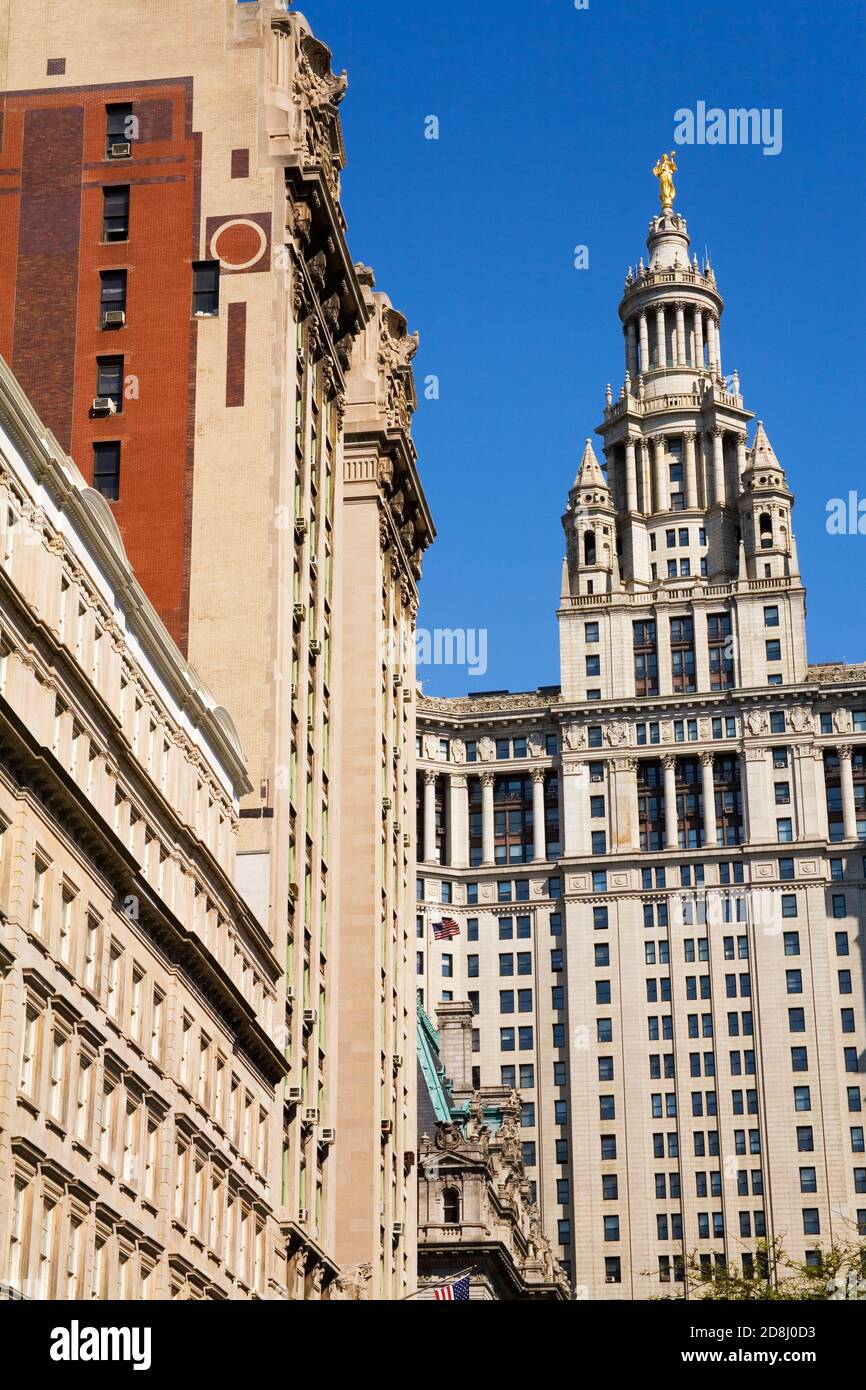 Municipal Building in Lower Manhattan, New York City, New York, USA ...