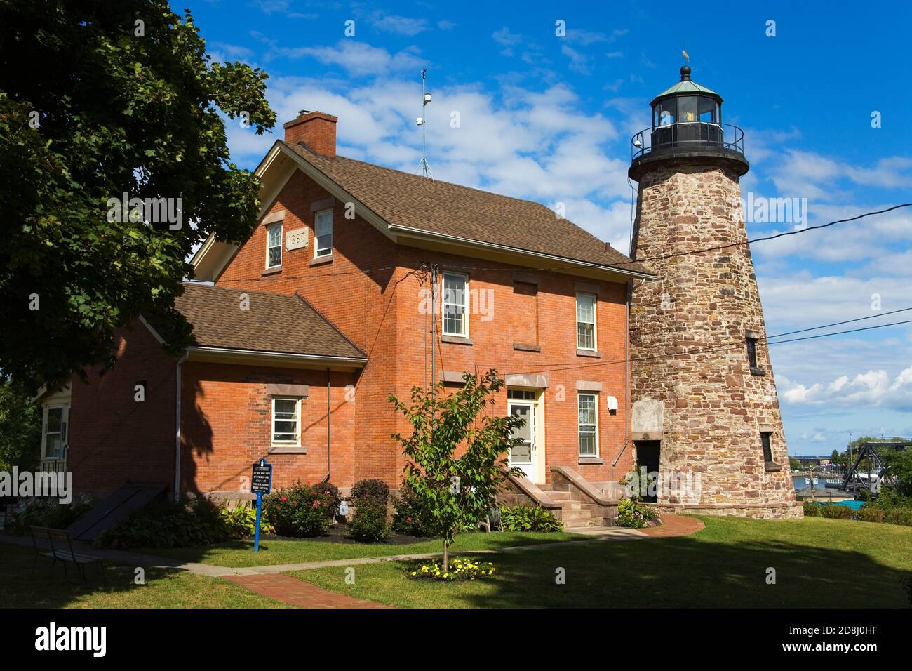 Charlotte Genesee Lighthouse High Resolution Stock Photography and ...