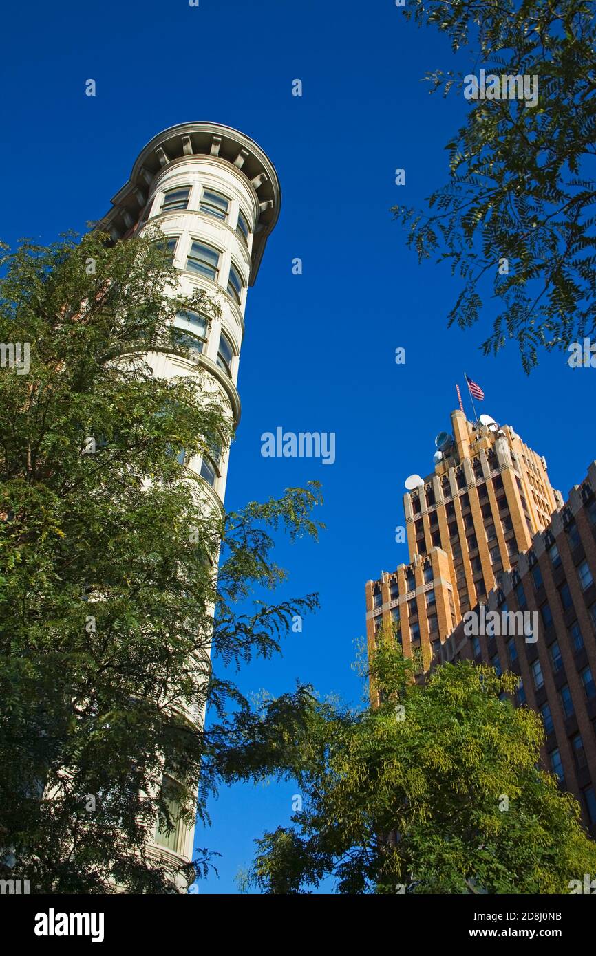 City hall Commons Building, Syracuse, New York State, USA Stock Photo ...