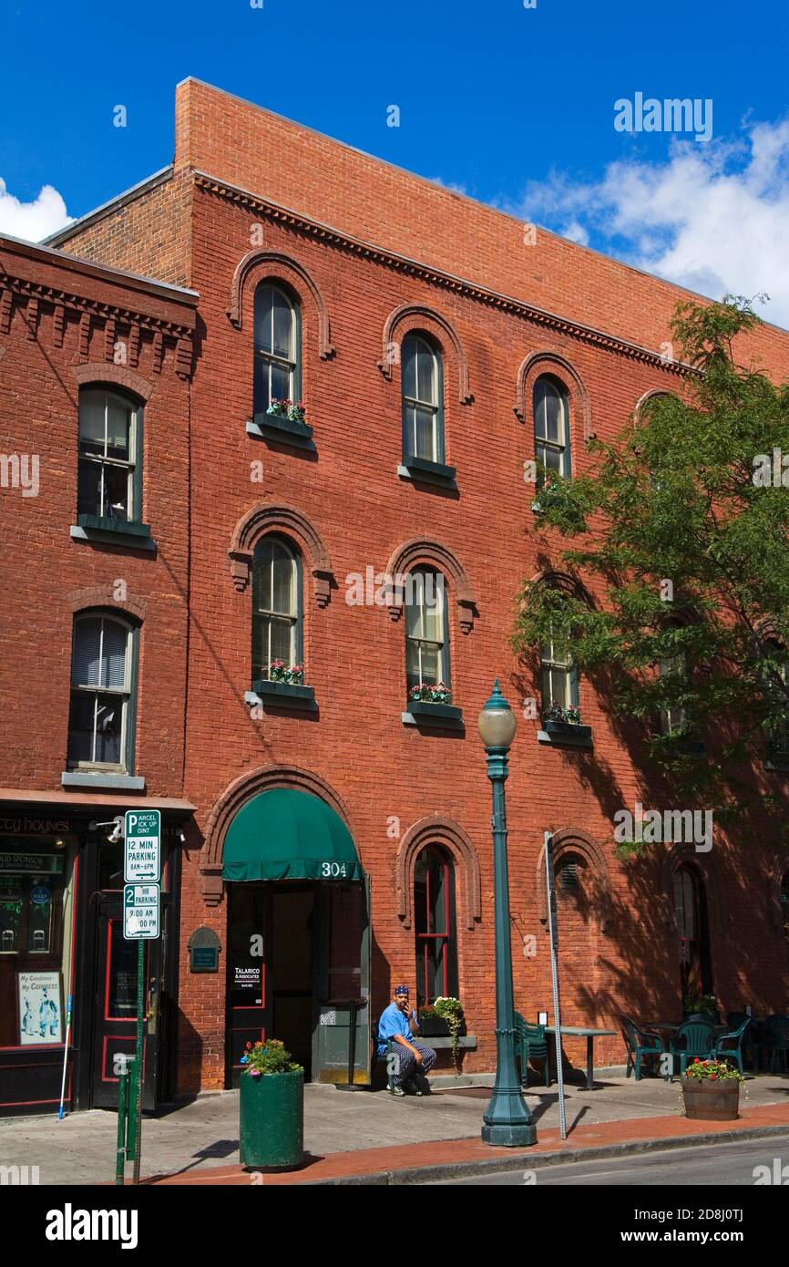 Armory Square Historic District, Syracuse, New York State, USA Stock ...