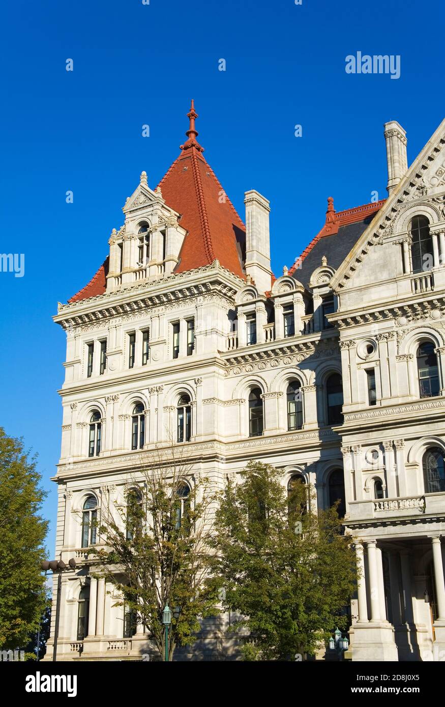 State Capitol Building, Albany, New York State, USA Stock Photo - Alamy