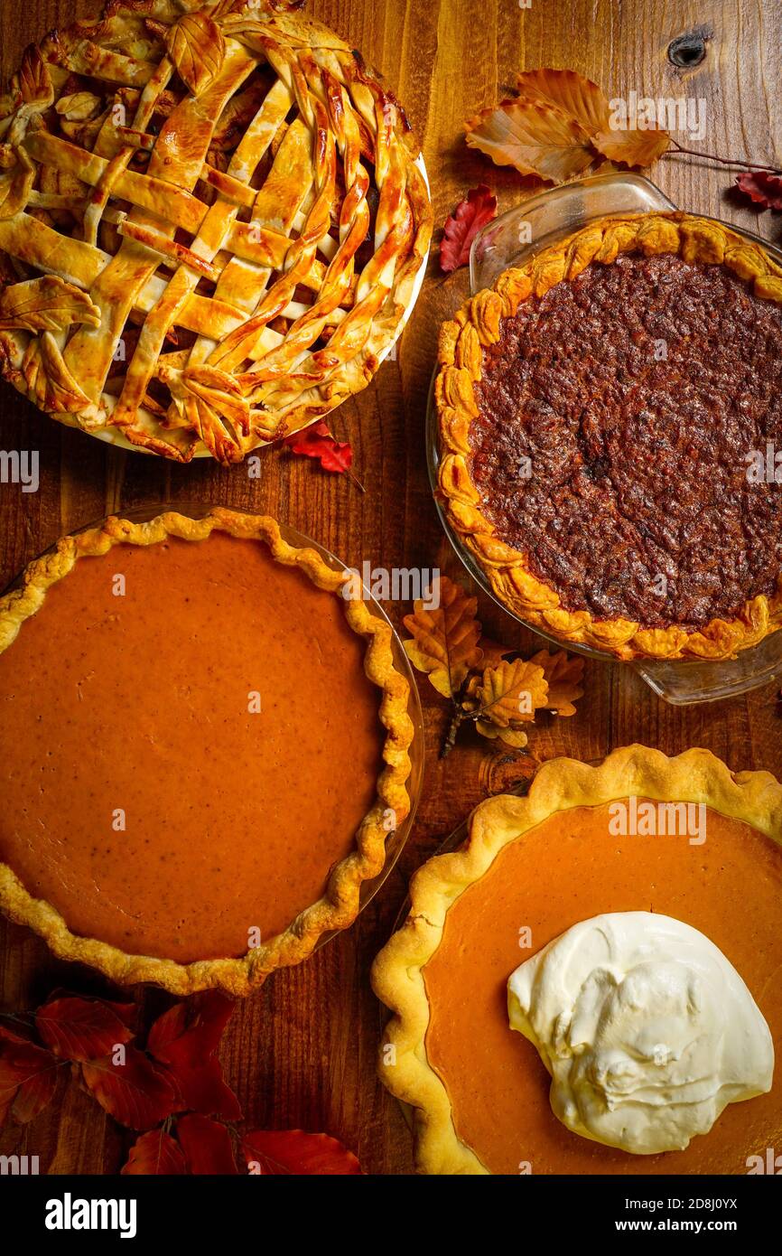 Thanksgiving dessert table hi-res stock photography and images - Alamy