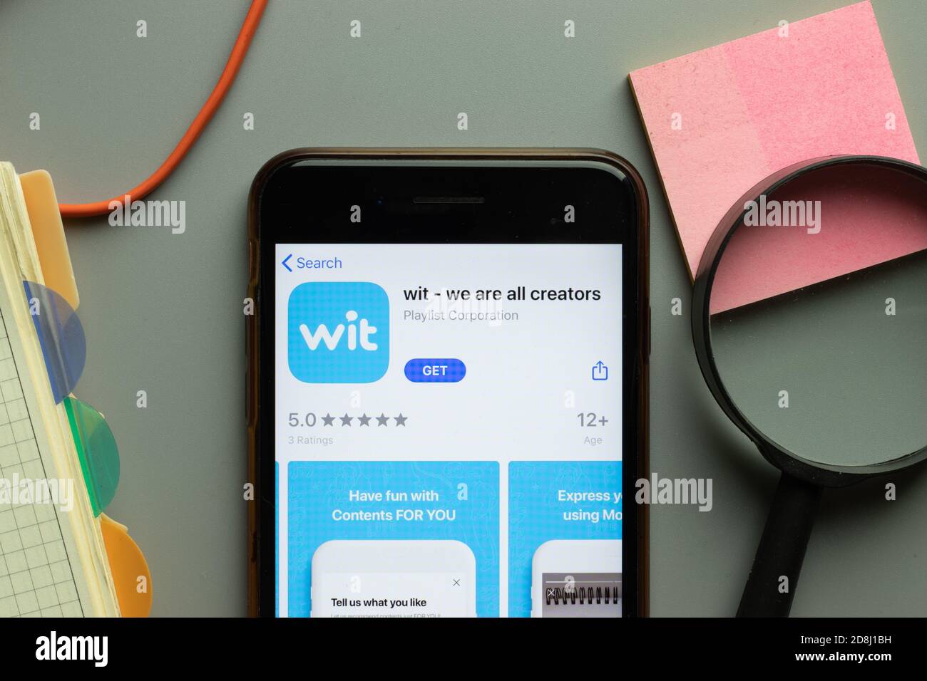 Wit logo hi-res stock photography and images - Alamy