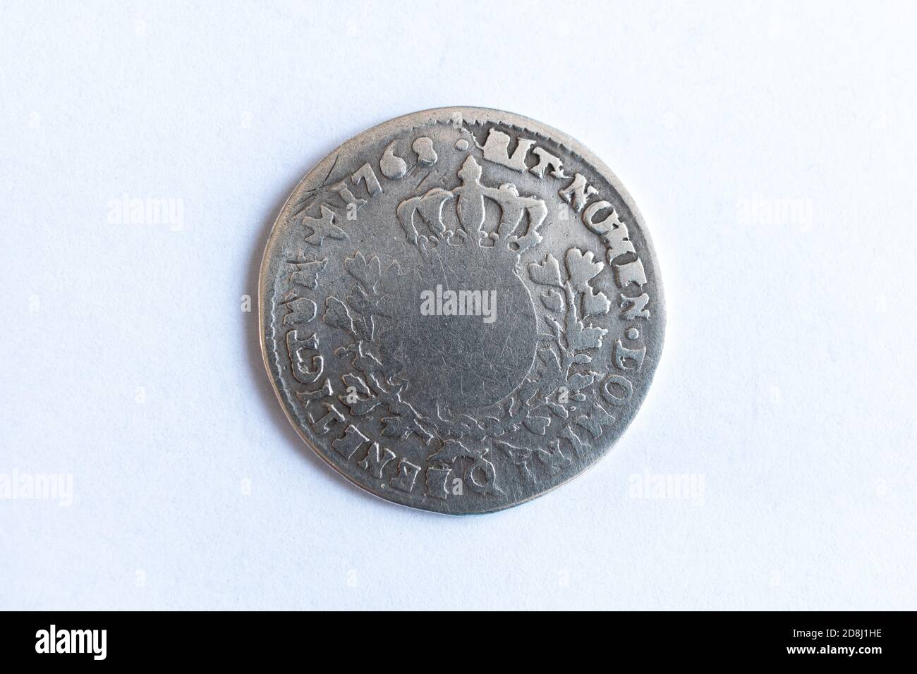 Royal louis xv ecu de bearn pau 1768 coin Stock Photo - Alamy