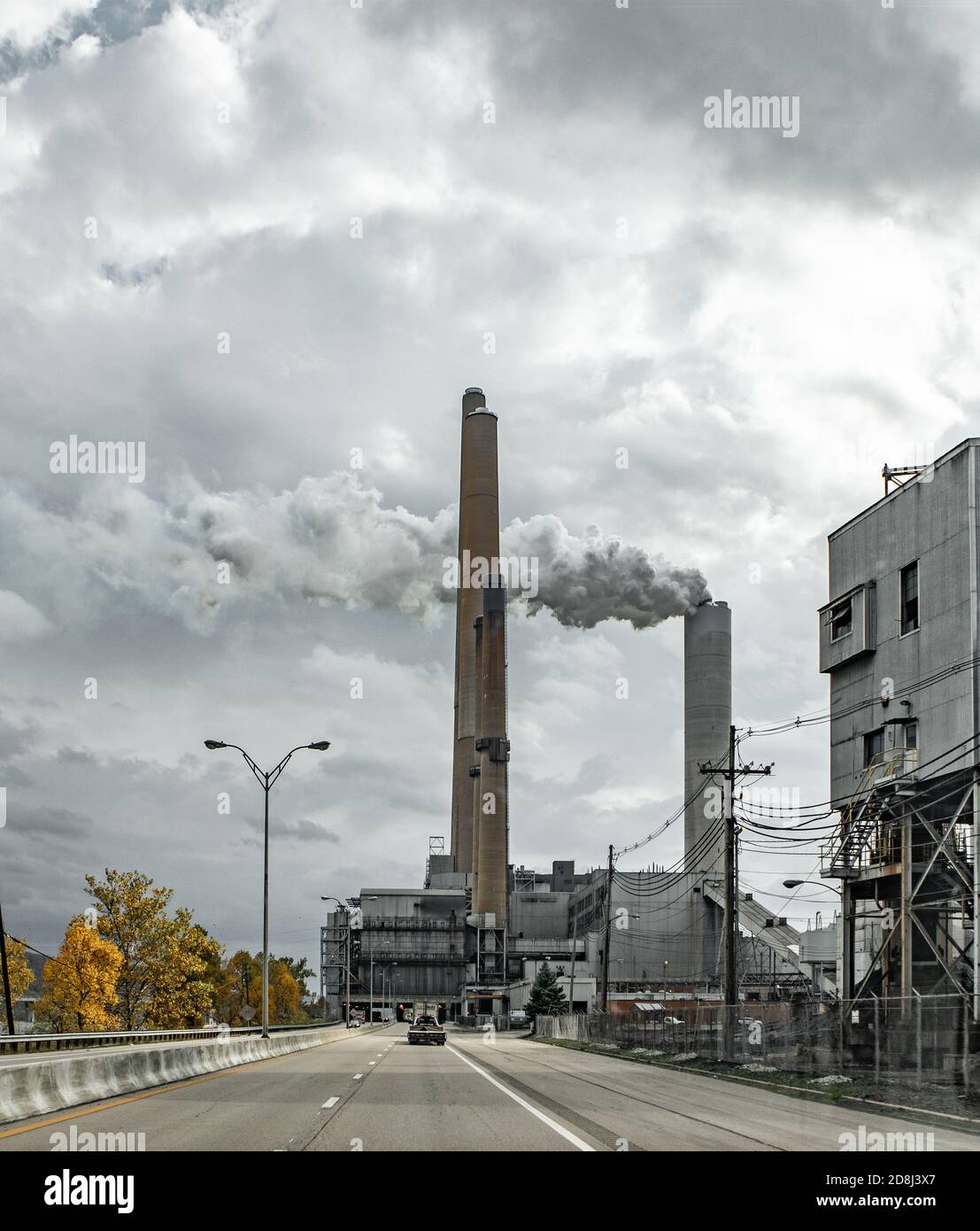 Coal Fired Power Plant in Ohio Stock Photo - Alamy