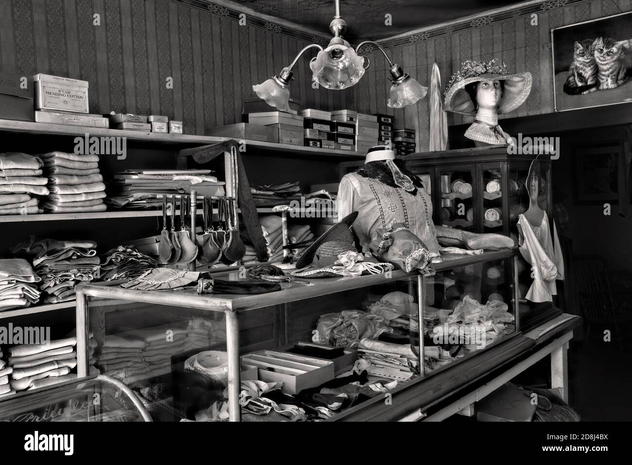 Historic clothing merchandise store pioneer town. National Historic ...