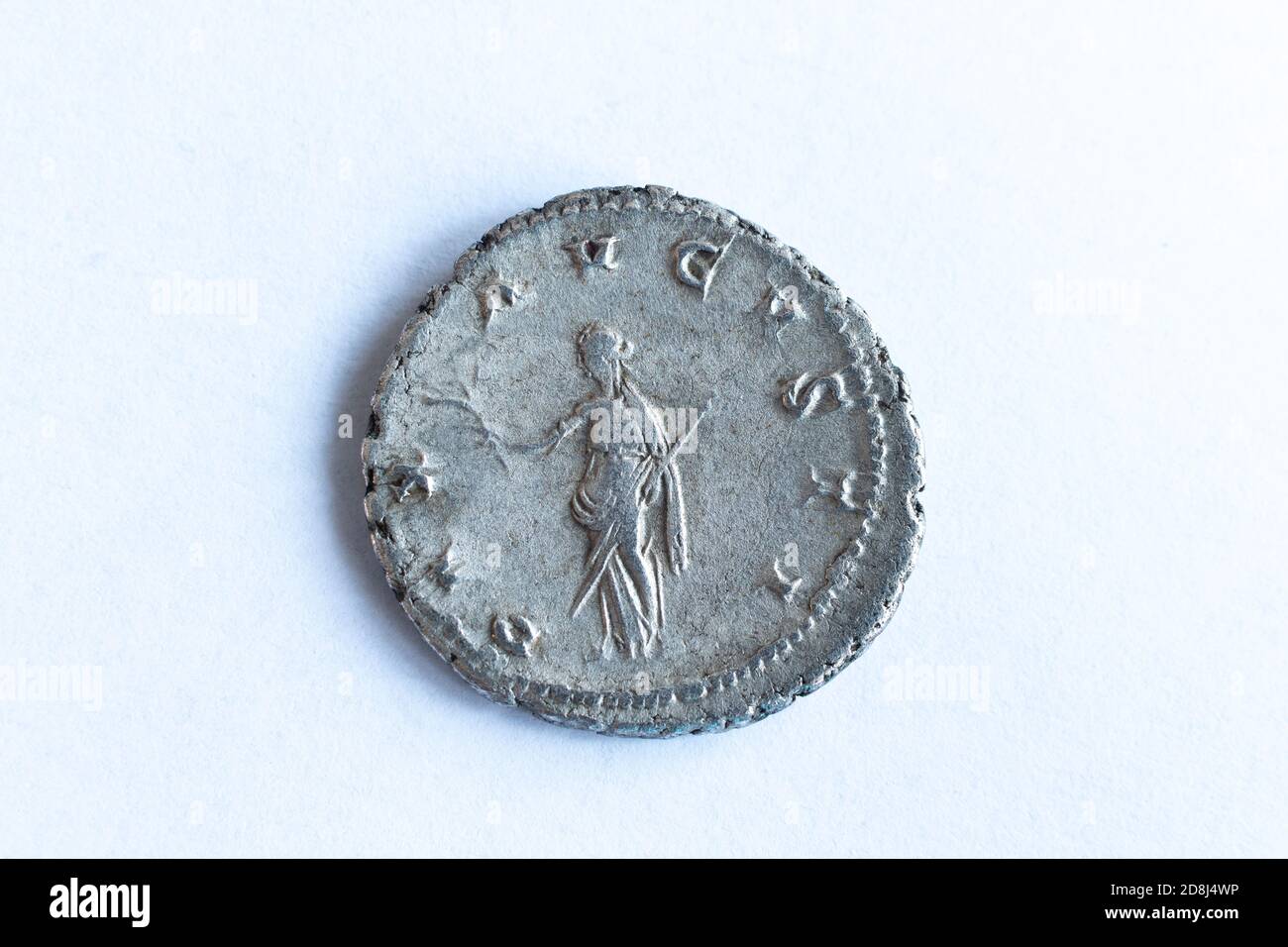 back roman coin roman empire Stock Photo - Alamy