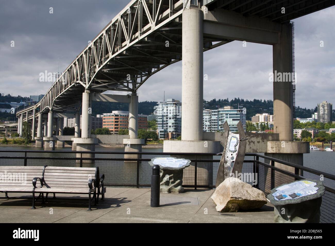 Marquam Bridge High Resolution Stock Photography and Images - Alamy