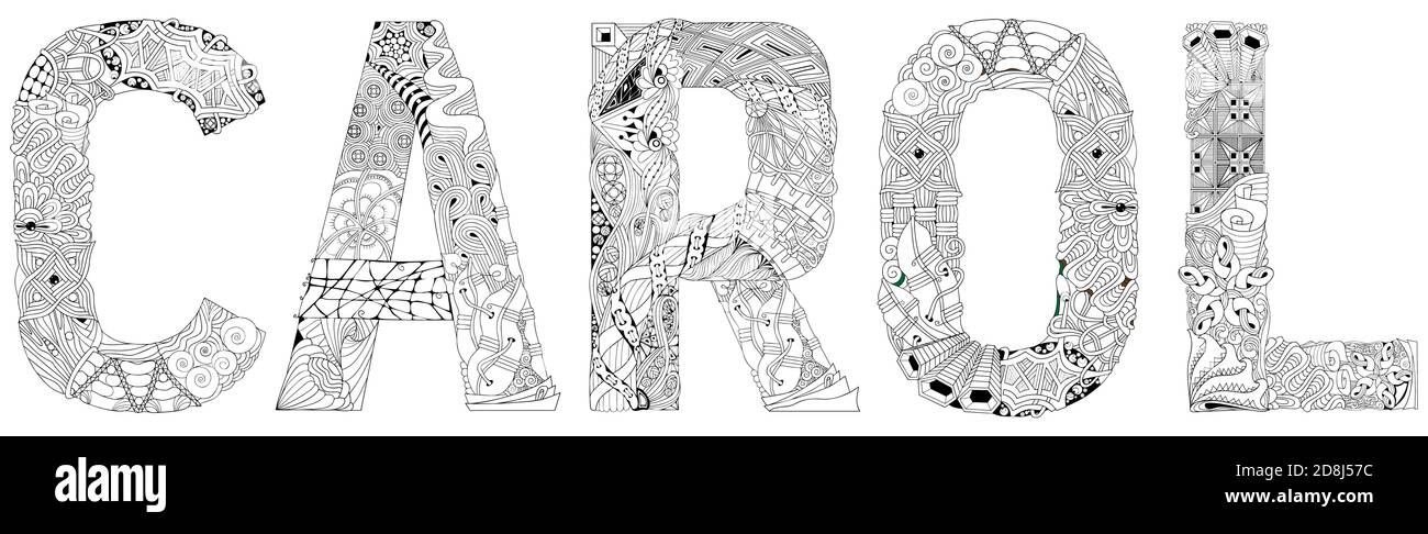 Zentangle Words