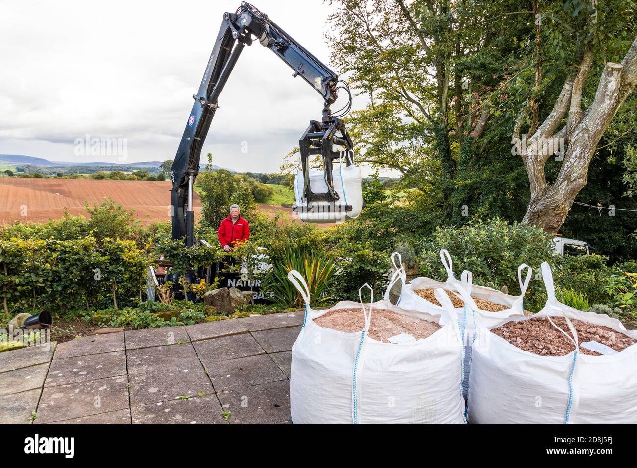 Bags of aggregates hi-res stock photography and images - Alamy