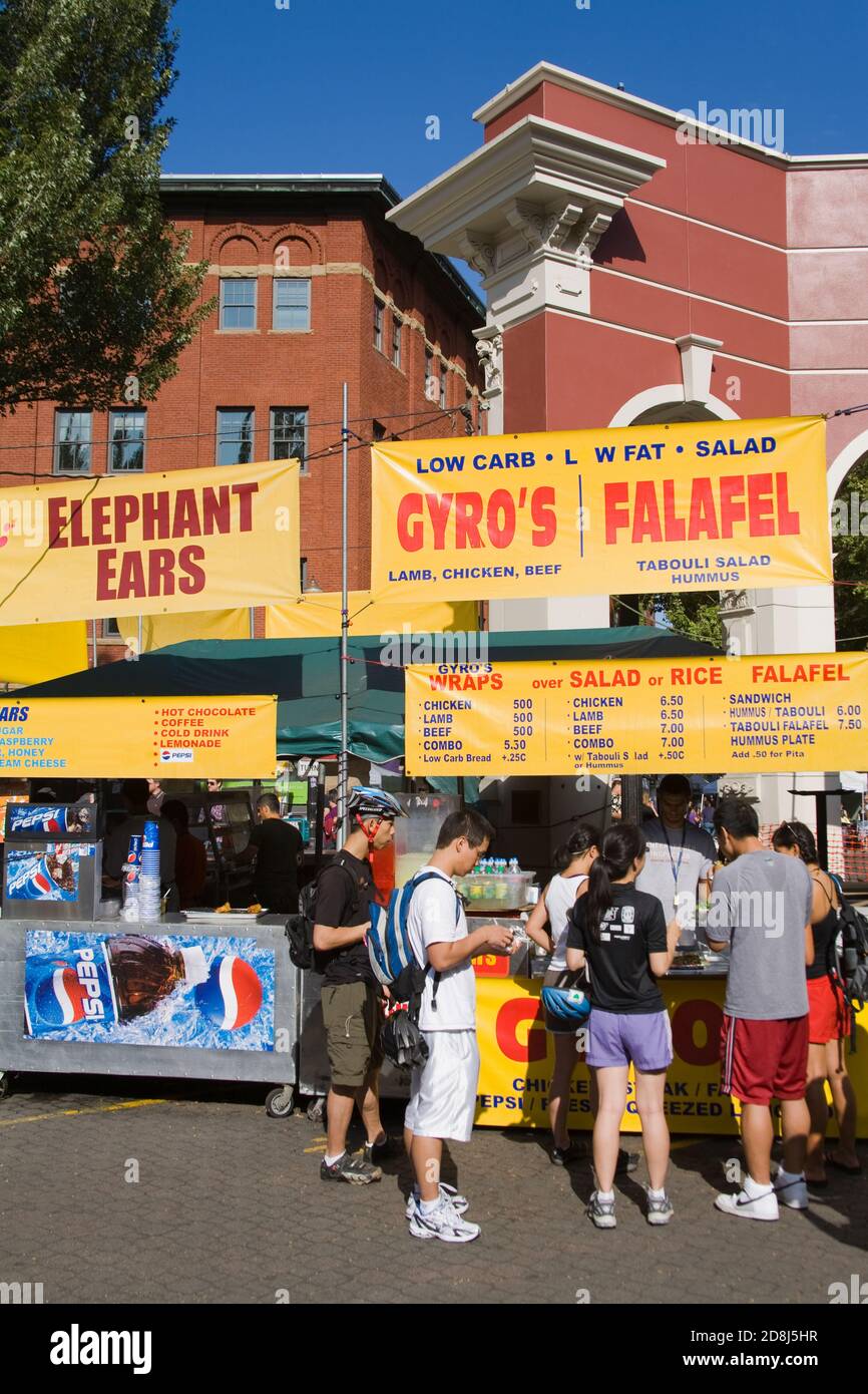 Portland saturday market hi-res stock photography and images - Alamy