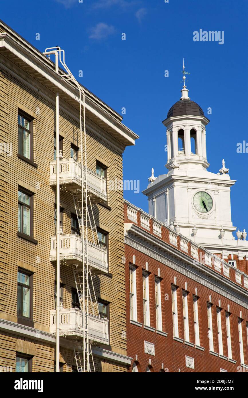 The Portland Telegram Building in the Downtown District of Portland ...