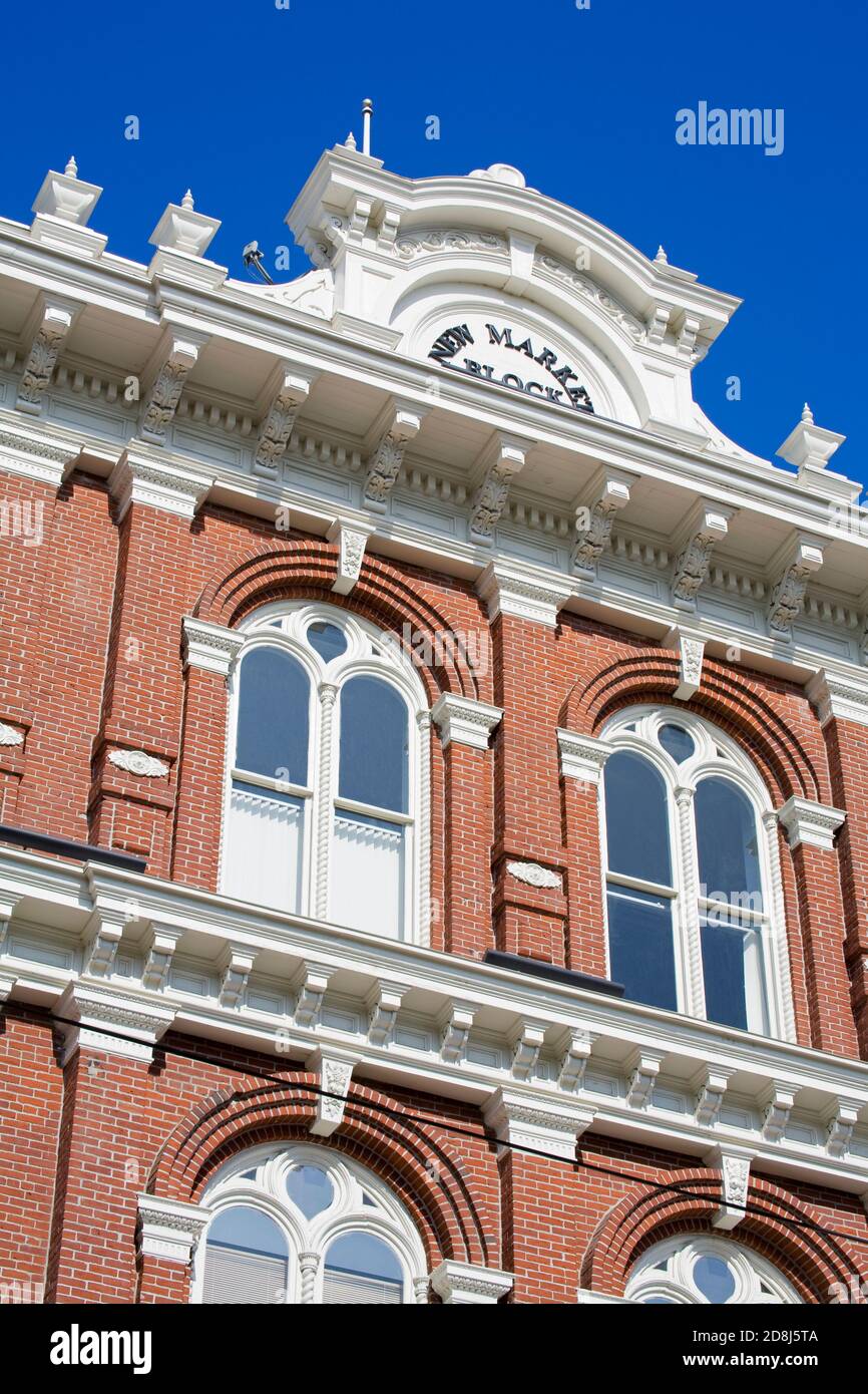 Market Block in the Old Town District of Portland, Oregon, USA Stock ...