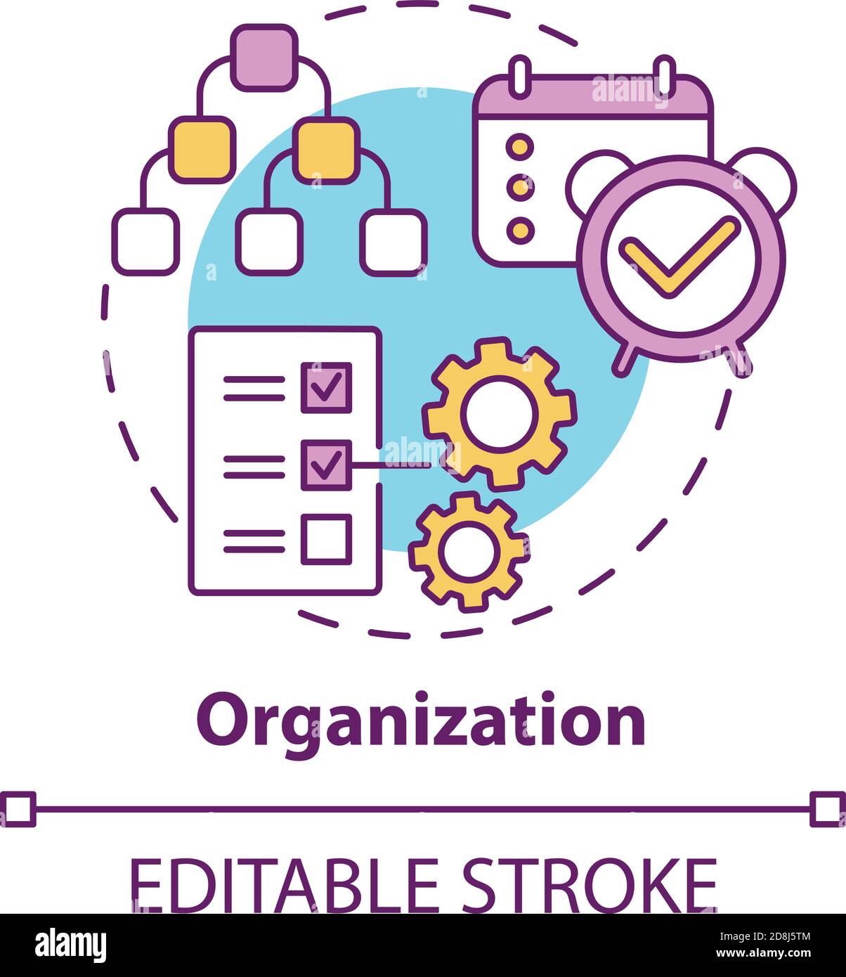 Complex organization Stock Vector Images - Alamy