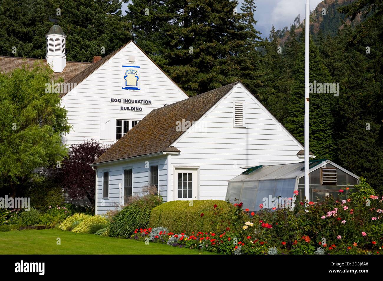 Bonneville Fish Hatchery in the Columbia River Gorge, Greater Portland ...