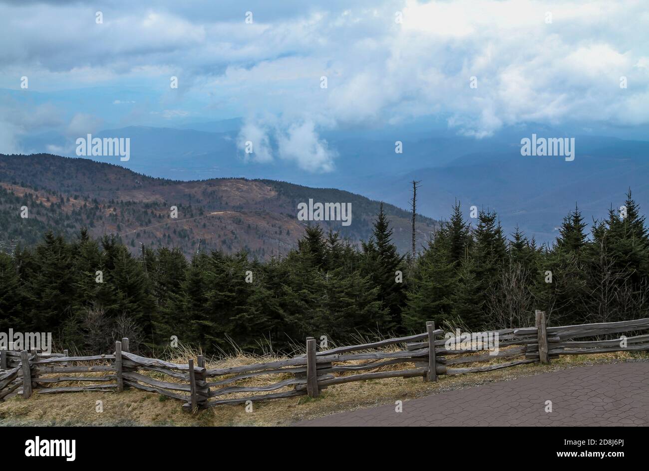 Summit of mount mitchell hi-res stock photography and images - Alamy