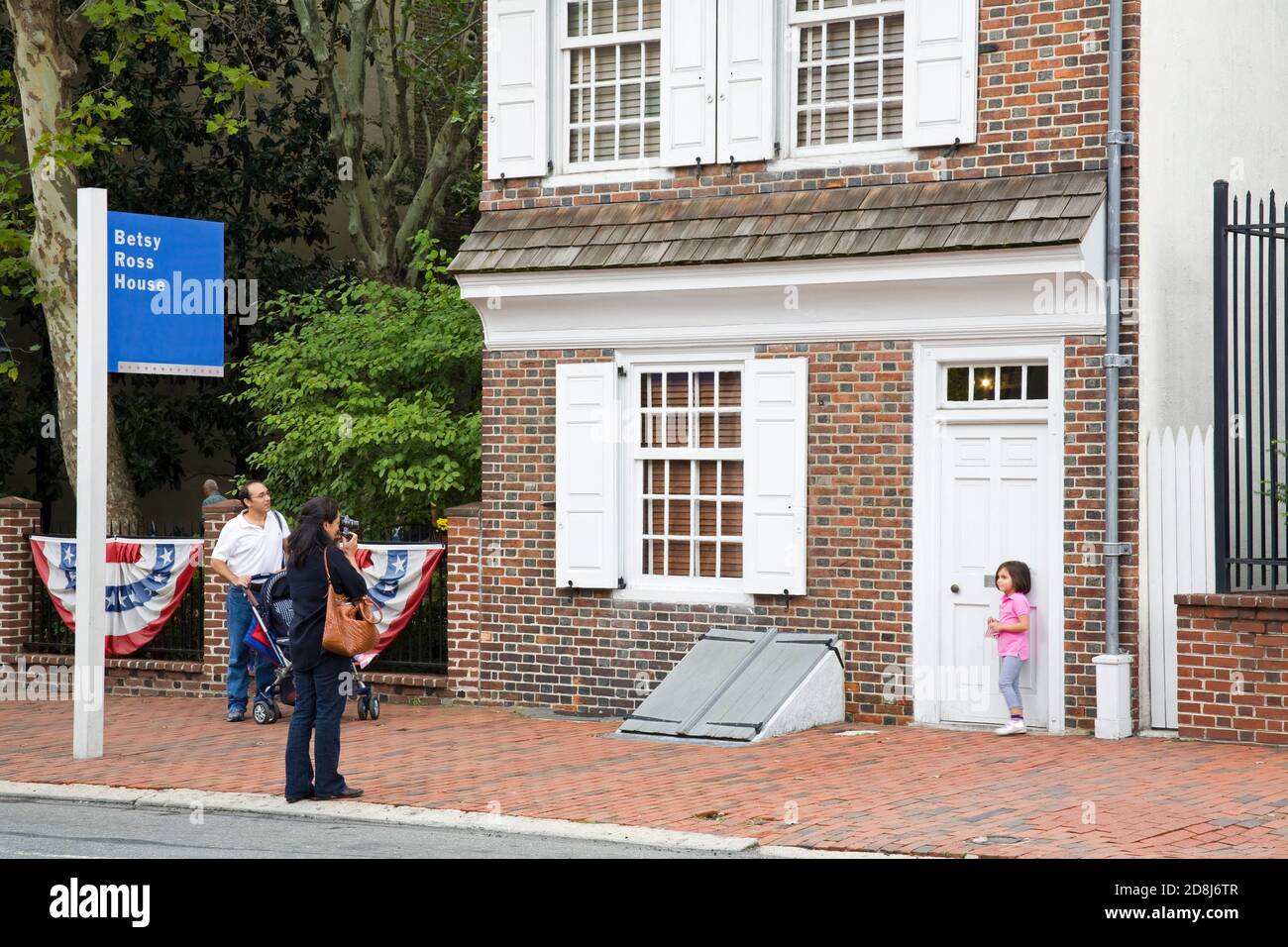 Betsy Ross House, Old City District, Philadelphia, Pennsylvania, USA ...