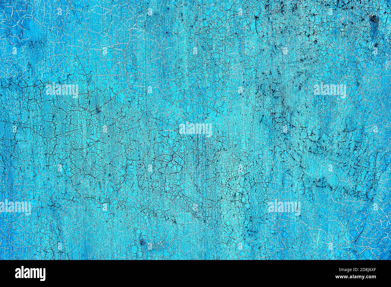 Light blue cracked paint hi-res stock photography and images - Alamy