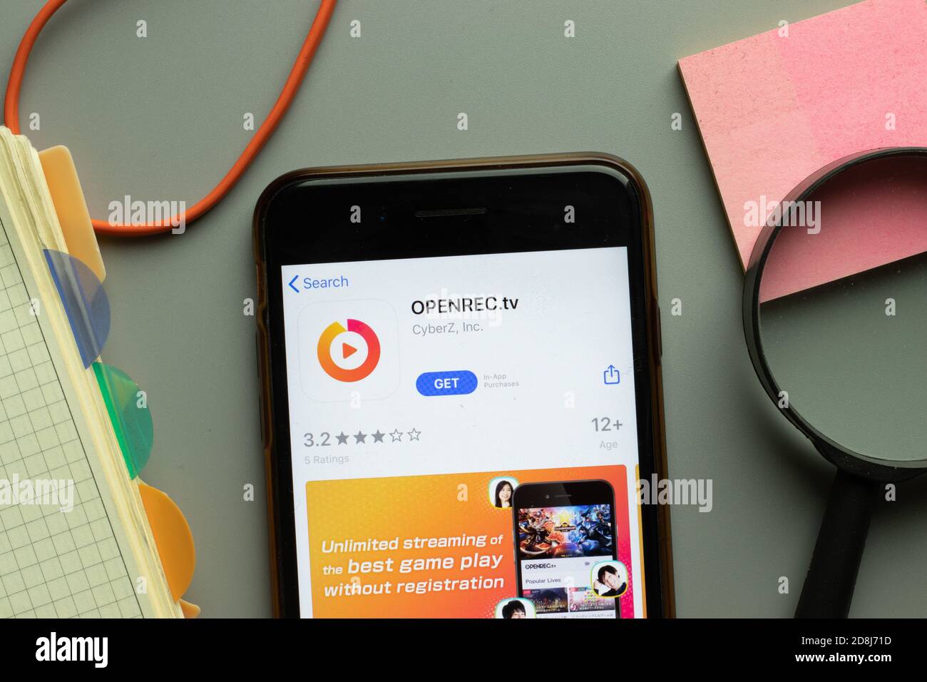 Openrec tv hi-res stock photography and images - Alamy