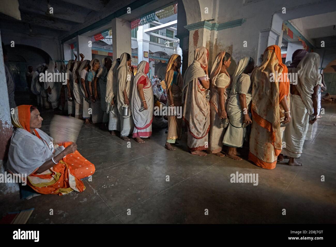 Indian widow standing hi-res stock photography and images - Alamy