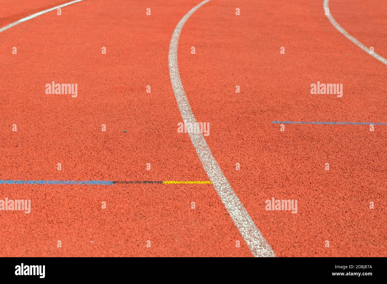 Close Up A Running Track Stock Photo - Alamy
