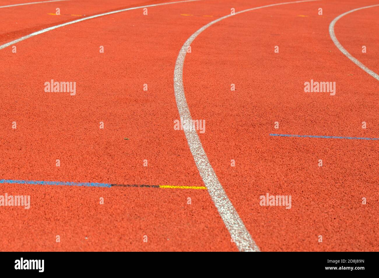 Close Up A Running Track Stock Photo - Alamy