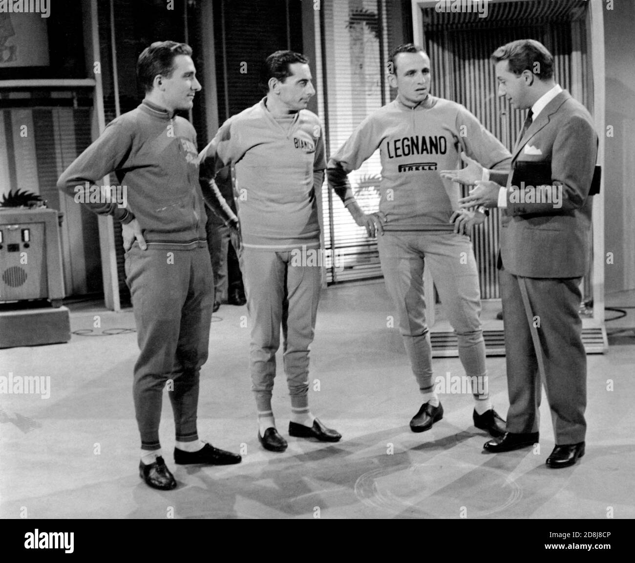 Italian rai presenter Black and White Stock Photos & Images - Alamy