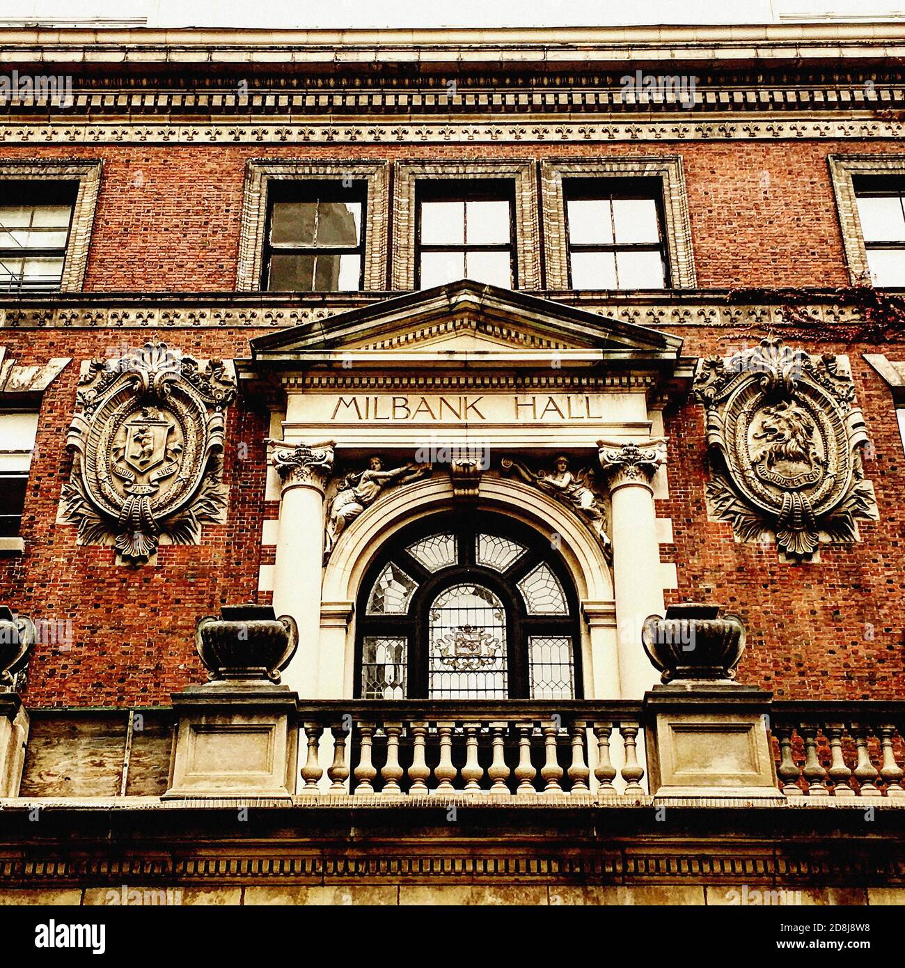 Exterior View of Milbank Hall, Barnard College, New York City, New York ...