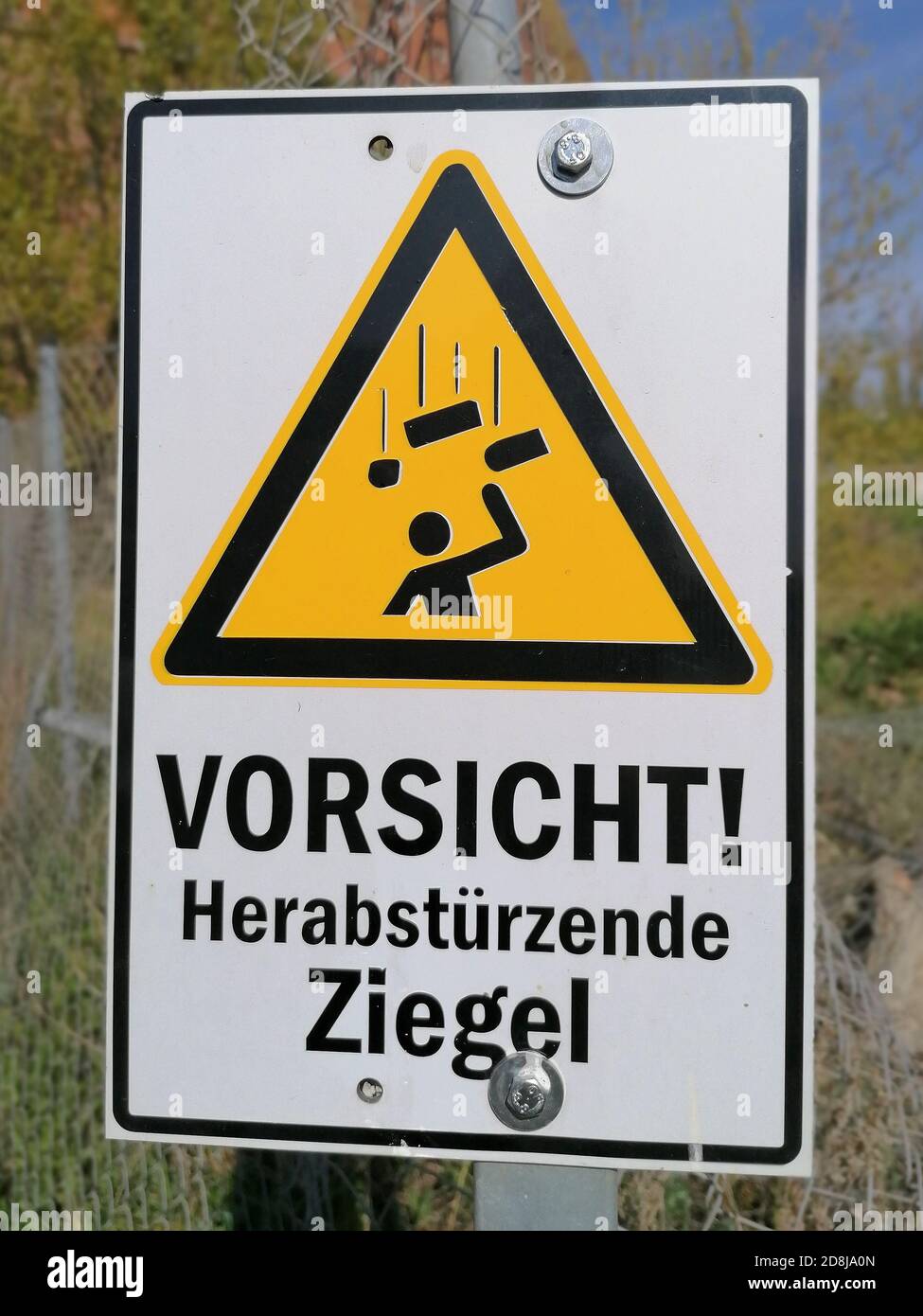 Dangerous structure sign hi-res stock photography and images - Alamy