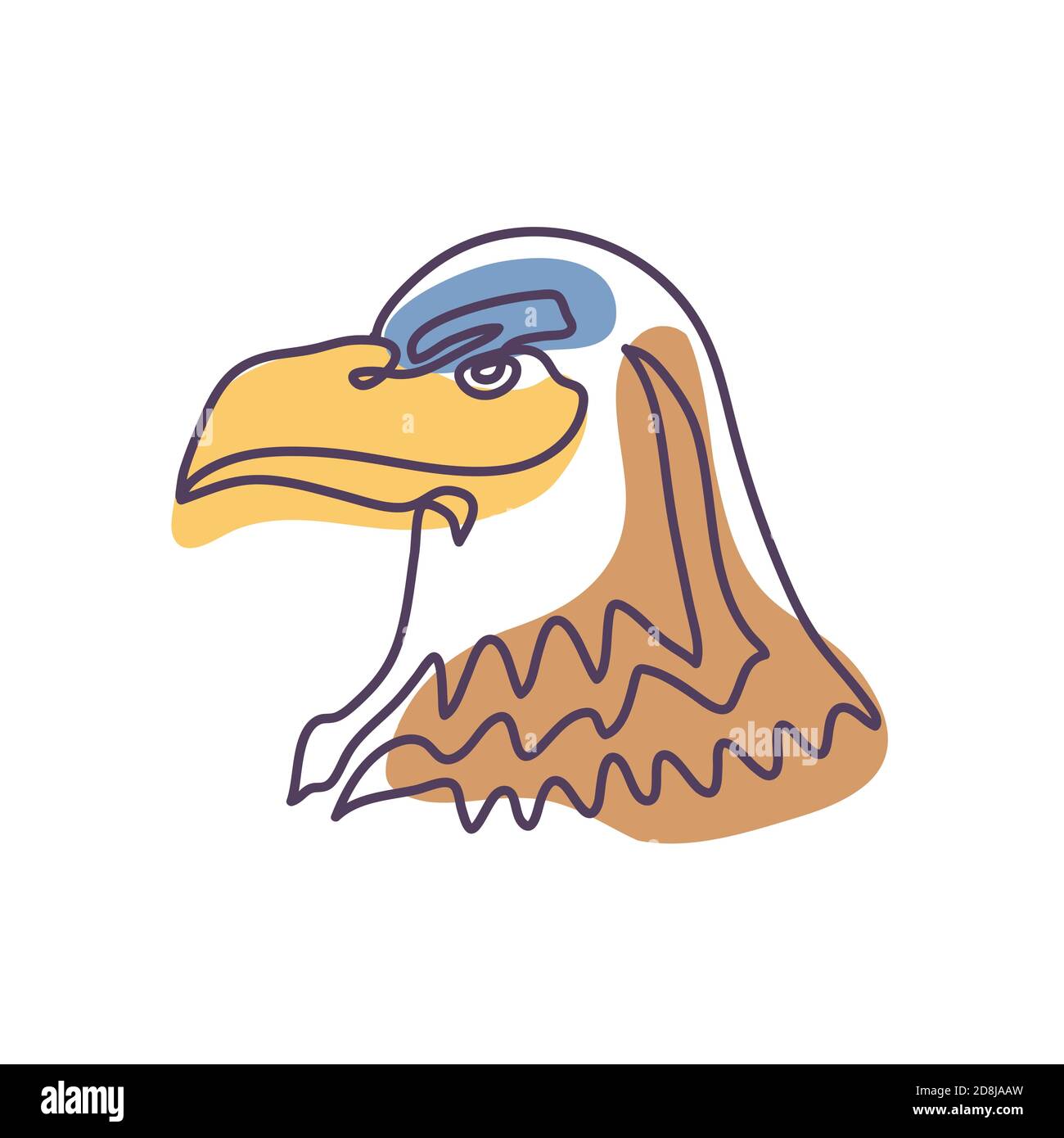Eagle Badge Logo Cut Out Stock Images & Pictures - Alamy
