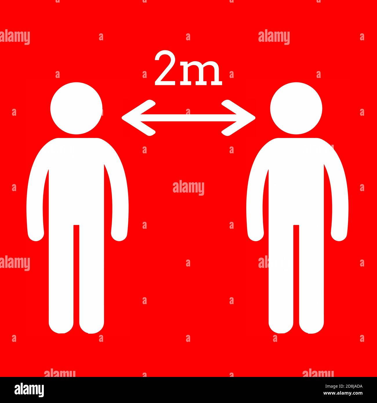 Social Distancing Icon Vector Illustration Stock Vector Image & Art - Alamy